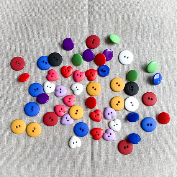 Basics Button Pack – Saltwater Fabrics