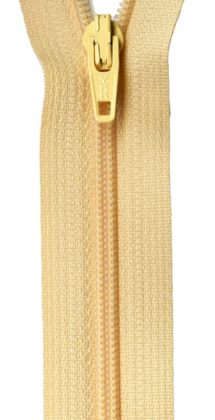 14" Zipper in Buttercream – Saltwater Fabrics