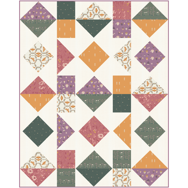 Starling in Willow Baby Quilt Kit – Saltwater Fabrics